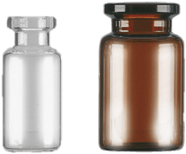 Small Injection Vials - Glass Bottle (400x400), Png Download