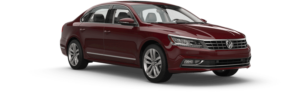 2017 Volkswagen Passat - 2017 Vw Red Passat (1000x450), Png Download
