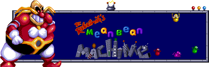 Robotnik's Mean Bean Machine - Dr Robotnik's Mean Bean Machine Logo ...