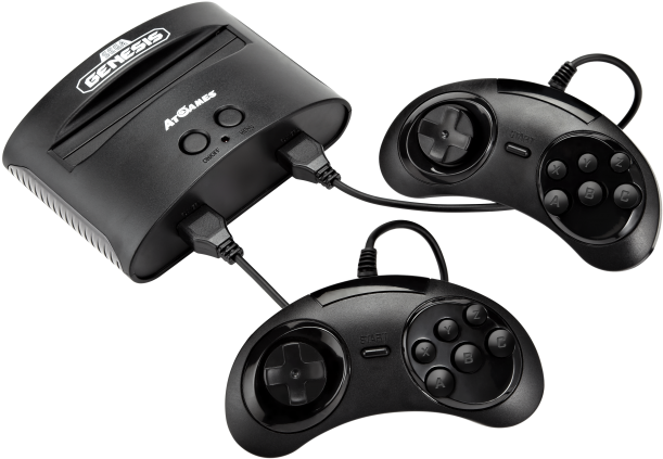 Sega Genesis Classic Console 2017 Retro With 81 Built - Sega Mega Drive ...