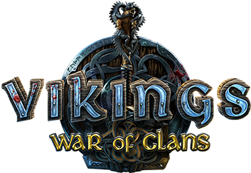 Vikings Plarium Logo (546x248), Png Download