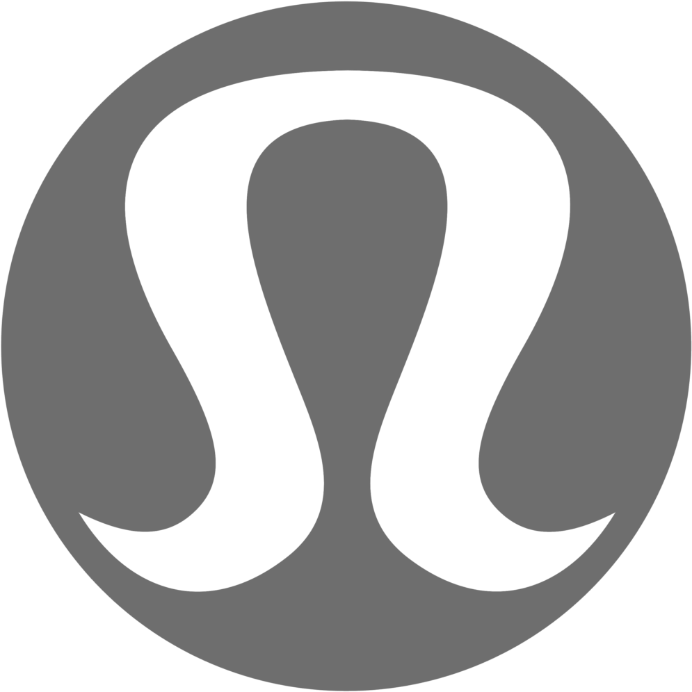 Download Bw Lululemon Logo Copy - Lulu Lemon Logo Vector | Transparent ...
