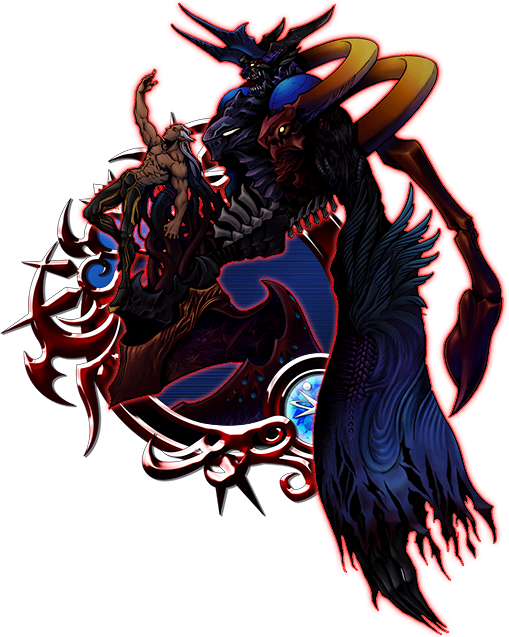 Khux - Kingdom Hearts Key Art 11 (509x637), Png Download