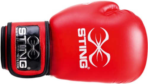 Download Sting Sports Aiba Approved - Blue Boxing Glove Png ...