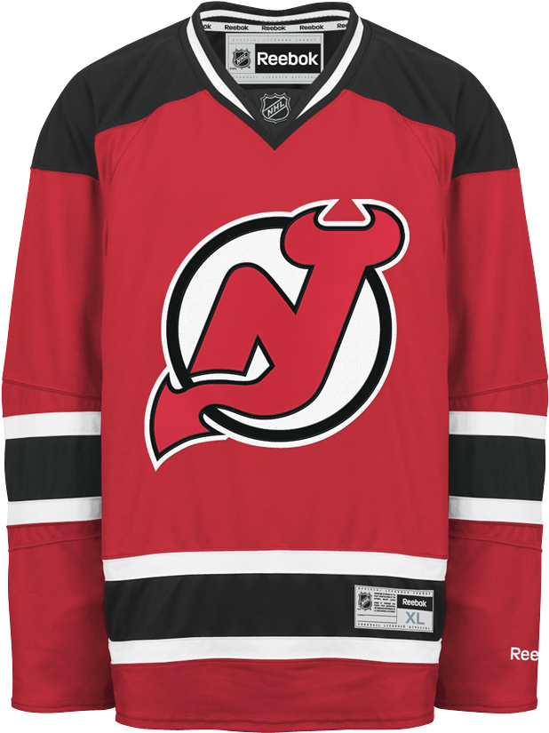 Reebok New Jersey Devils Home Adult's Jersey Custom - New Jersey Hockey ...