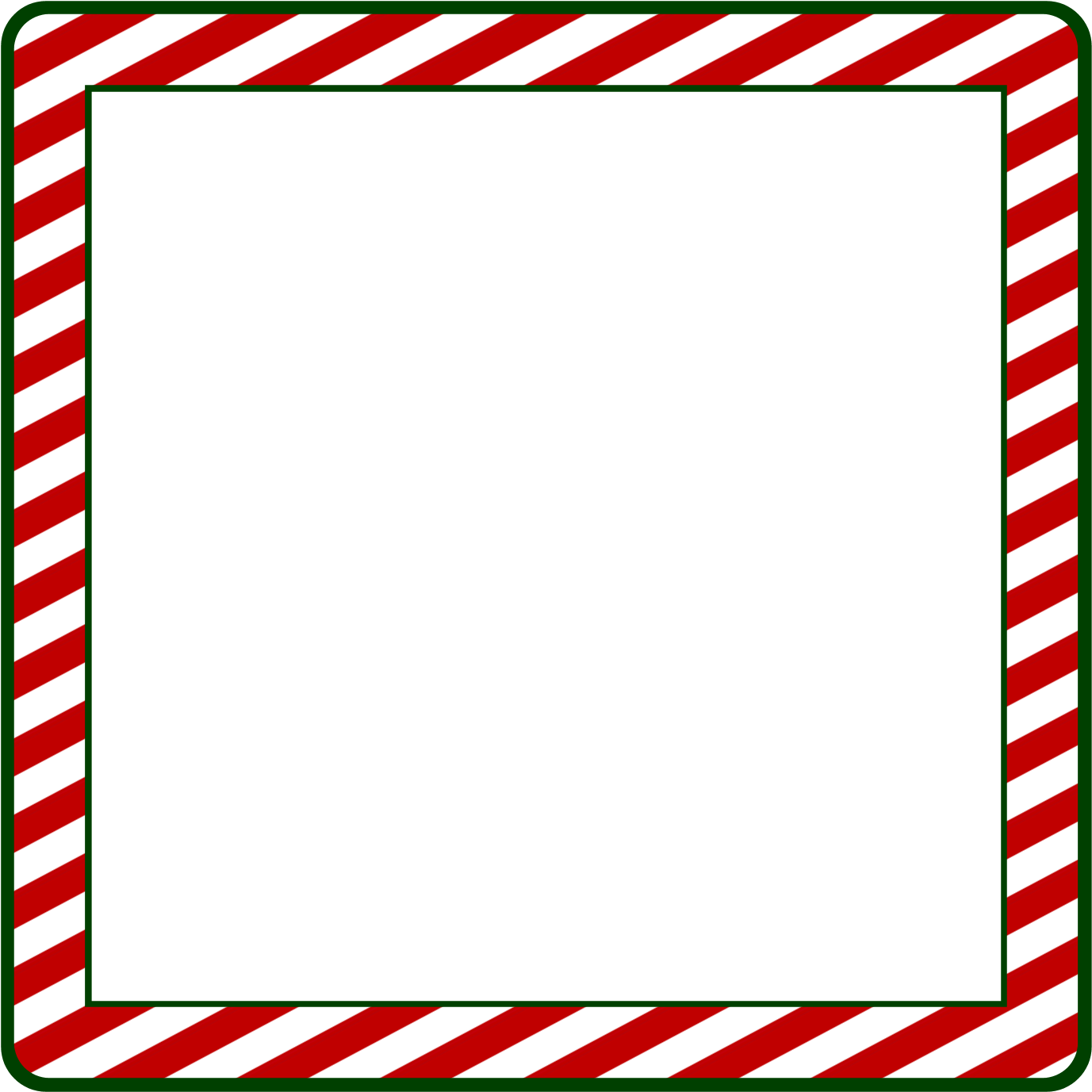 Download Xmas Frame In - Christmas Border Square Png | Transparent PNG ...