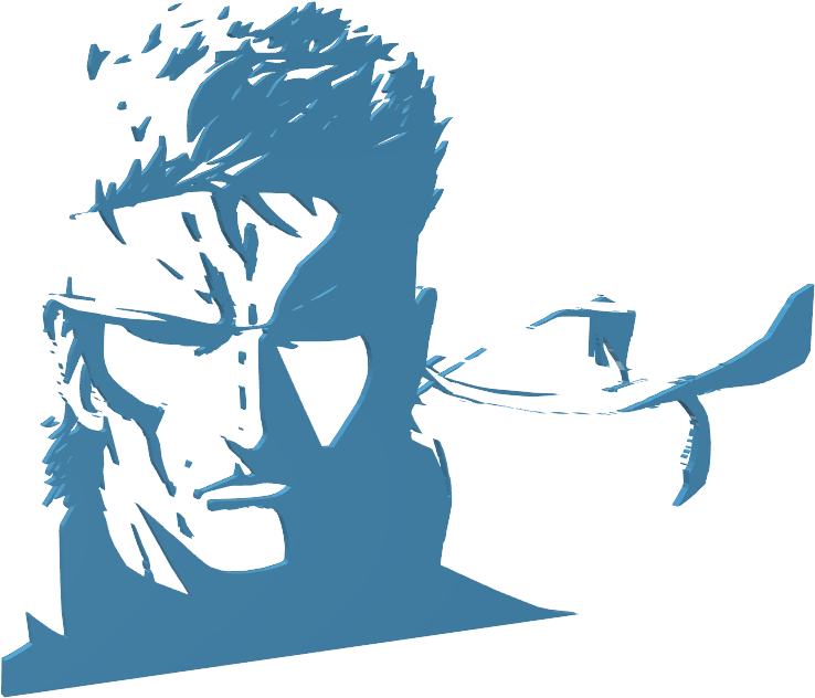 Mgs Solid Snake - Metal Gear (1432x837), Png Download