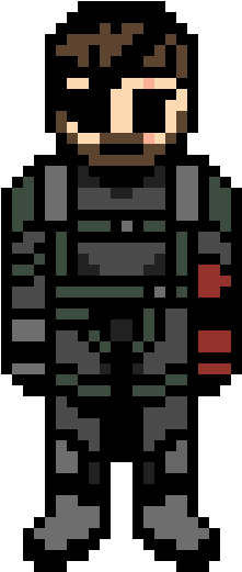 Download Solid Snake - Solid Snake Pixel Art | Transparent PNG Download ...