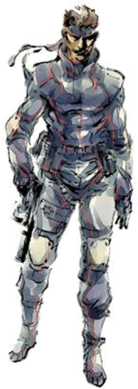 Download Solid Snake - Solid Snake Ps1 Cover Art Hd | Transparent PNG ...