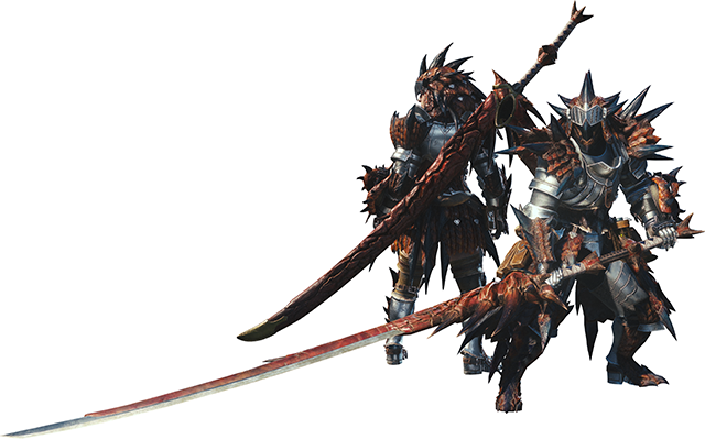 15 Aug - Monster Hunter World Longsword (640x399), Png Download