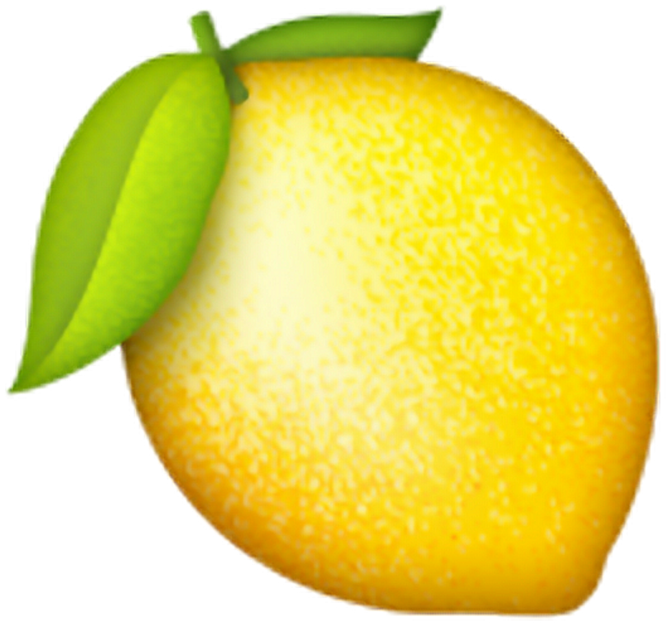 Clip Art Royalty Free Emoji Pop Lemonade Iphone Transprent - Lemon ...