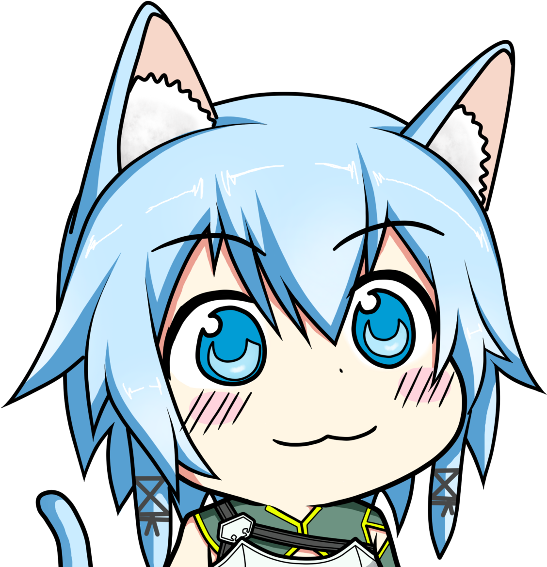 Anime Chibi Face Png (500x500), Png Download