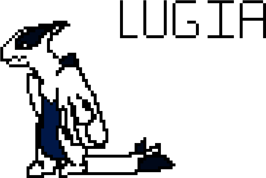 Lugia - Pixel (1290x690), Png Download
