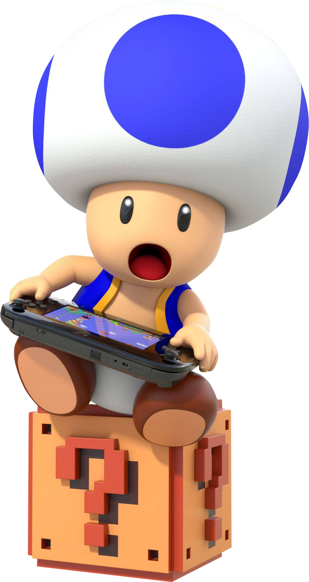 Blue Toad By Jrrenders On Deviantart - Yellow Toad And Blue Toad ...