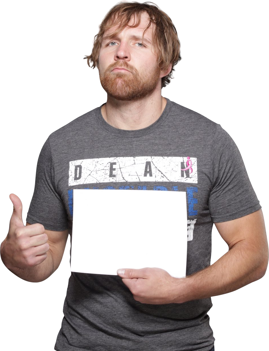 Dean Ambrose - Transparent Dean Ambrose Png (945x1231), Png Download