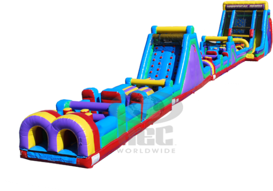 Mega Obstacle Course Combo Inflatable Ride For Sale - Inflatable ...