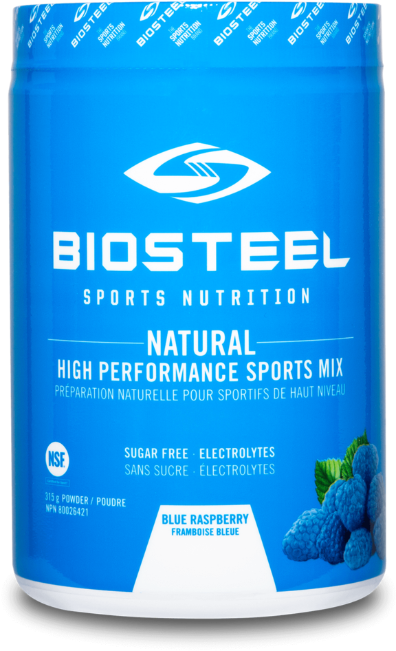 High Performance Sports Drink Mix / Blue Raspberry - Biosteel Orange ...