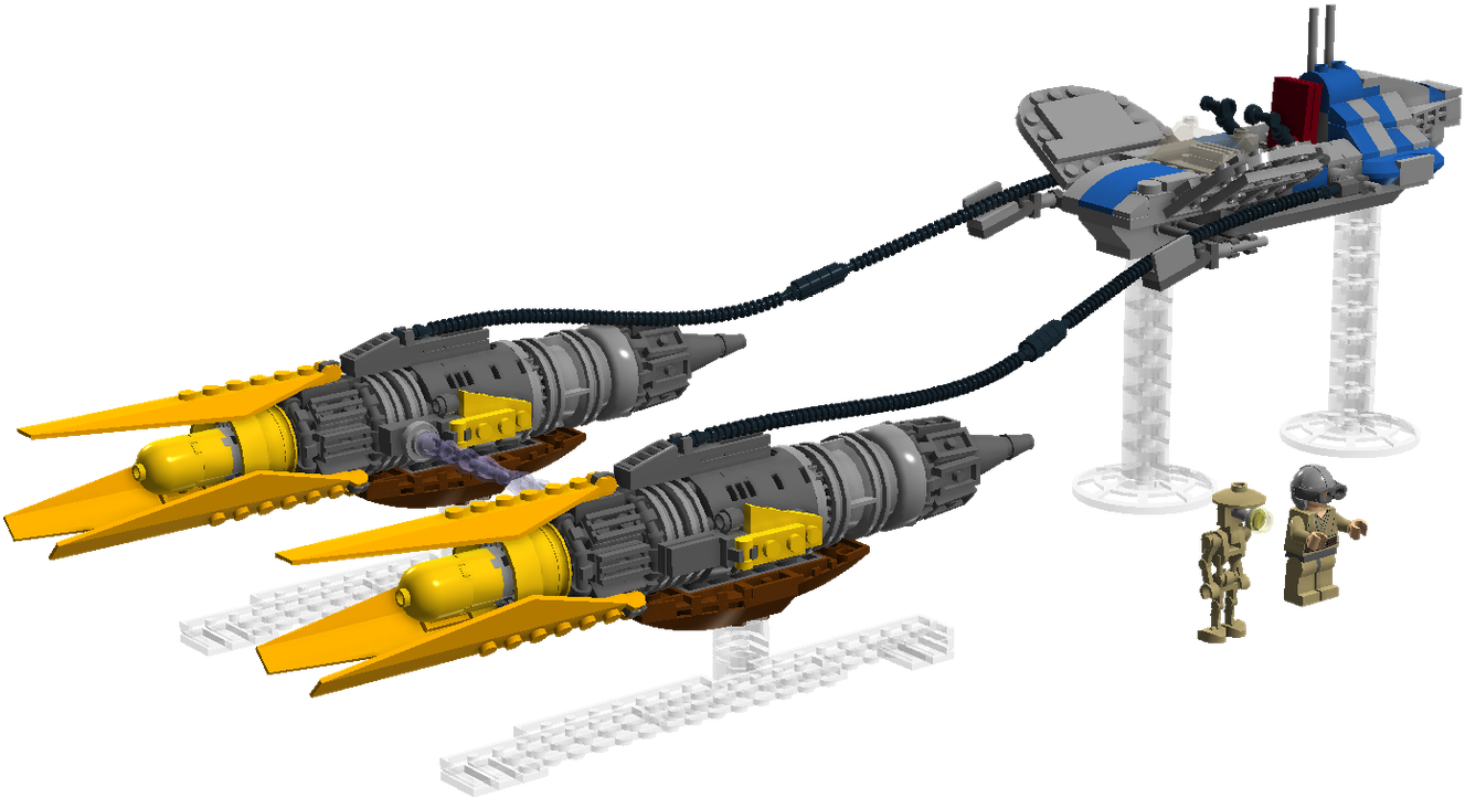 Anakin Skywalker's Pod Racer - Anakin Skywalker Lego Pod (1600x848 ...