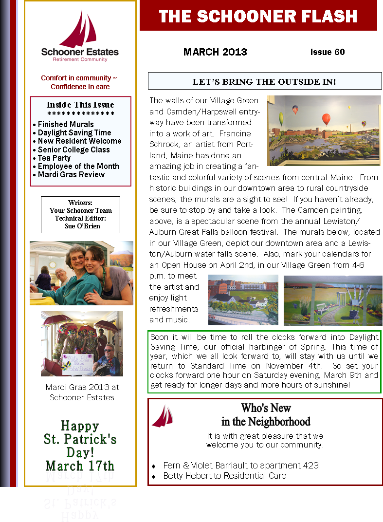 March 2013 Flash Newsletter Page 1 - Flash Friday (787x1072), Png Download