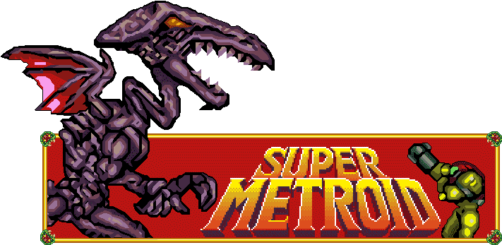 Download Super Metroid - Super Metroid Title Screen | Transparent PNG ...