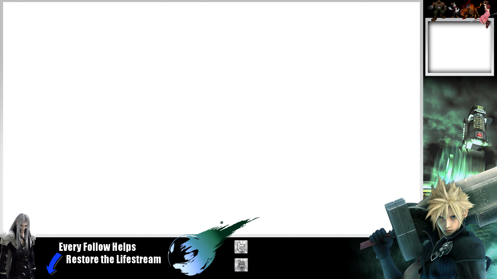 Final Fantasy 7 Remake Twitch Overlay - Final Fantasy 15 Overlay Twitch ...