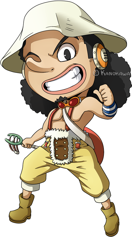 One Piece Chibi Png Clipart - One Piece Chibi Png (450x800), Png Download