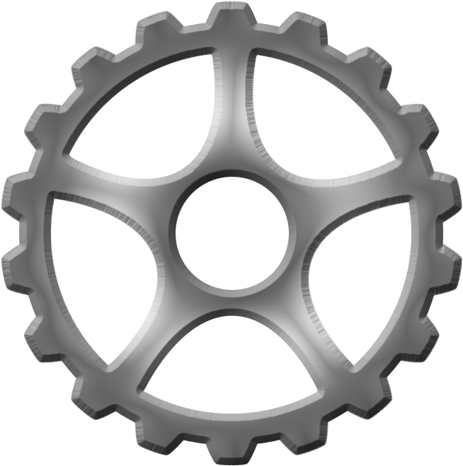 Download Gear Clipart Silver - Wheel | Transparent PNG Download | SeekPNG