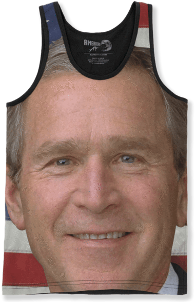 George Bush Face - George W Bush (600x600), Png Download