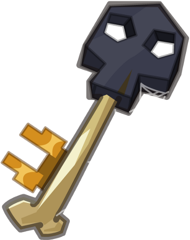 Haunted House Key - Haunted Key (500x500), Png Download