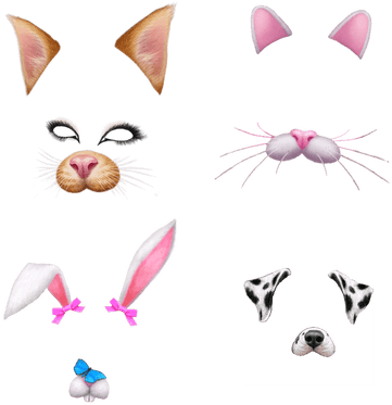 Snapchat Filters Transparent Png Images - Snapchat Filter Png Cat ...
