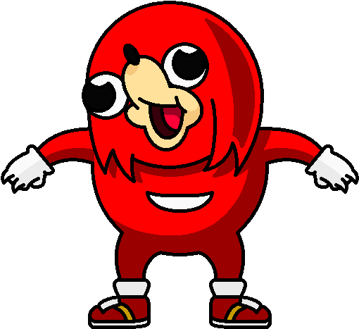 Ugandan Knuckles Png - Ugandan Knuckles Png Transparent (600x600), Png ...