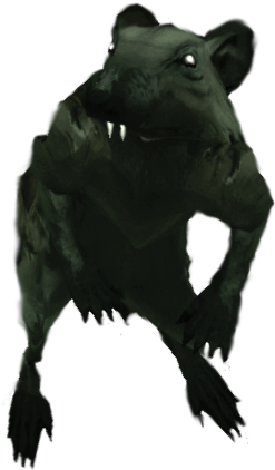 Rat Render (288x436), Png Download