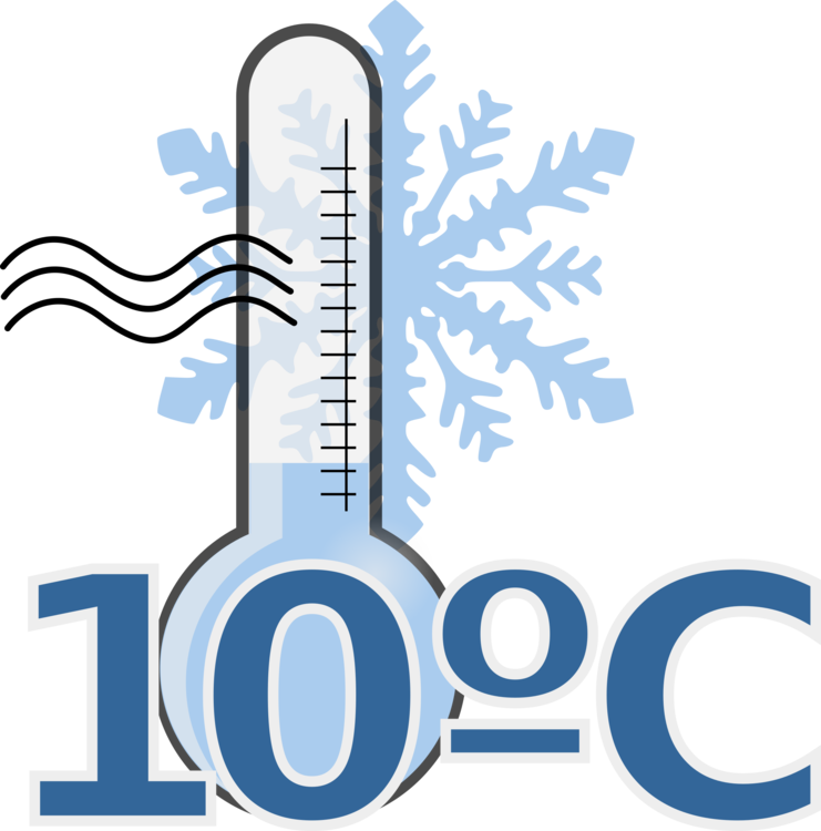 Temperature Cold Computer Icons Thermometer Drawing - Cold Temperature ...