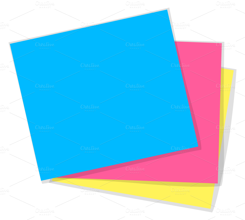 Download Tracing Paper Sticky Notes - Postits Png Transparent ...