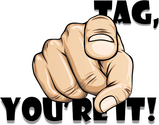 Pin Tag Game Clipart - You Pointing Finger Png (657x514), Png Download