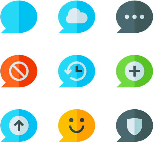 Message - Circle (600x564), Png Download