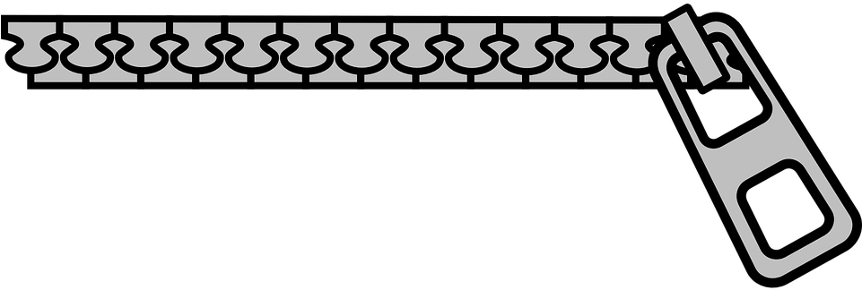 Zipper Png - Zipper Sticker (960x480), Png Download