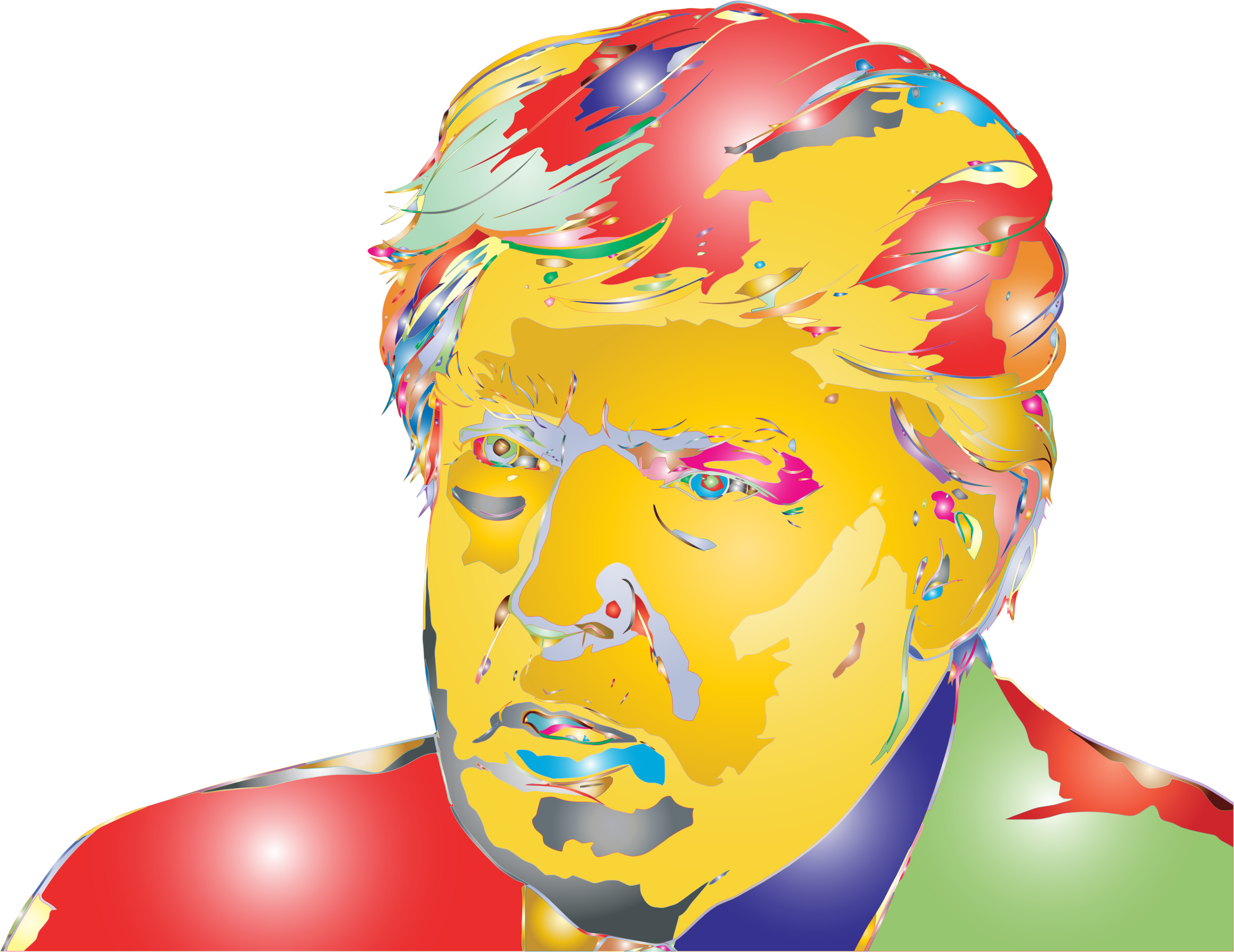 Big Image - Donald Trump (2328x1796), Png Download