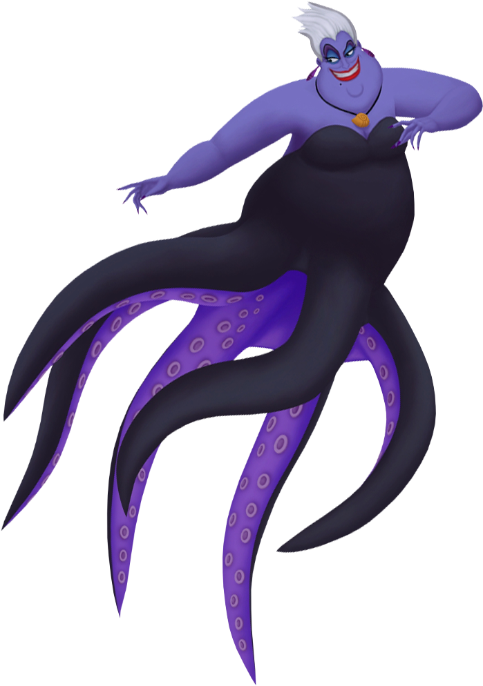 Download Ursula The Little Cartoon - Ursula Png Transparent Background ...