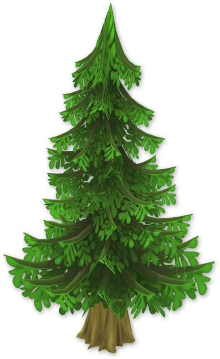 Big Pine Tree - Artificial Potted Christmas Tree Uk (715x715), Png Download