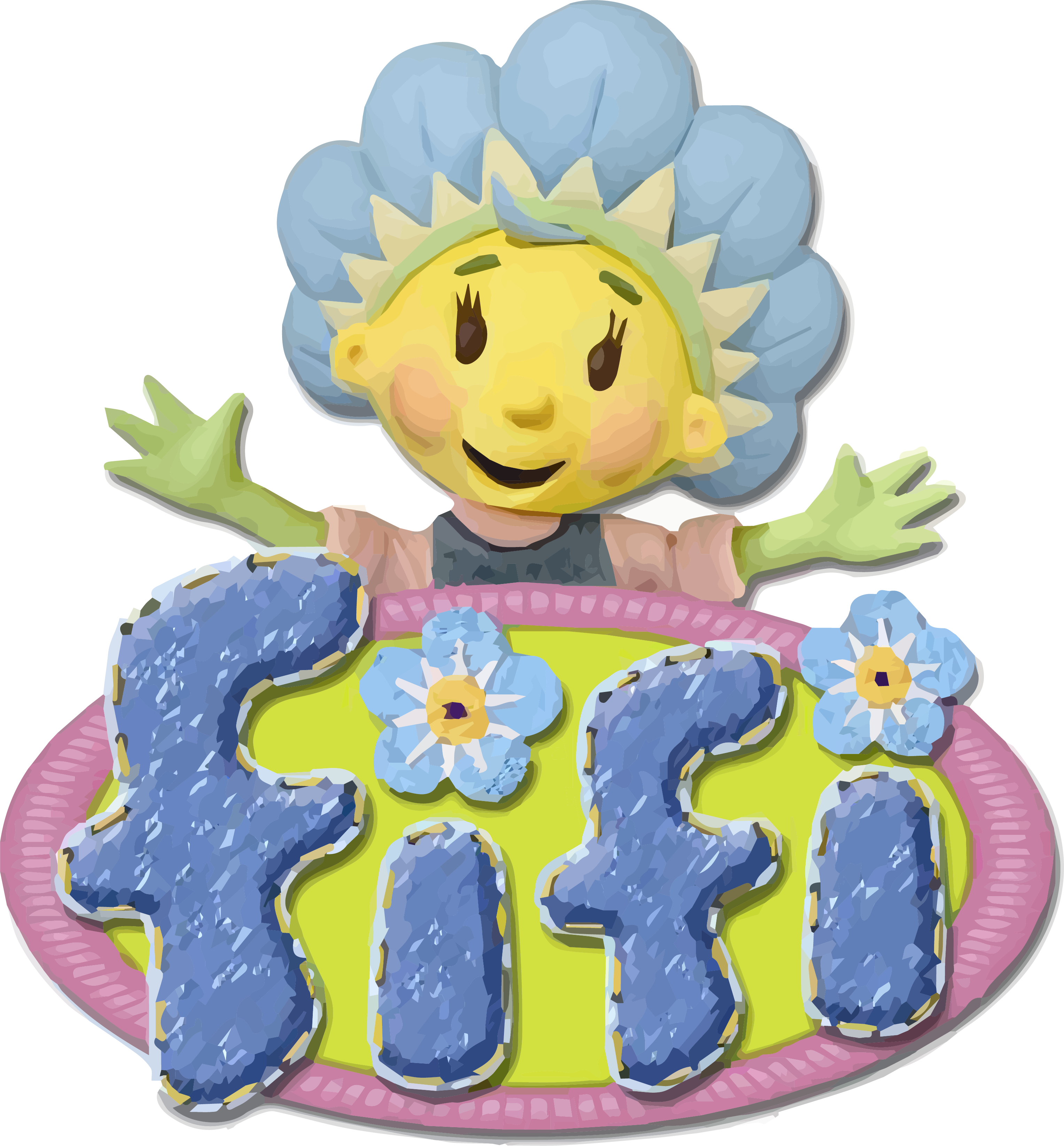 Download Fifi Watercolor Image Clipart - Fifi And The Flowertots Season ...