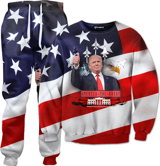 Donald Trump America The Great Tracksuit - Bleureign Mixed Usa And ...