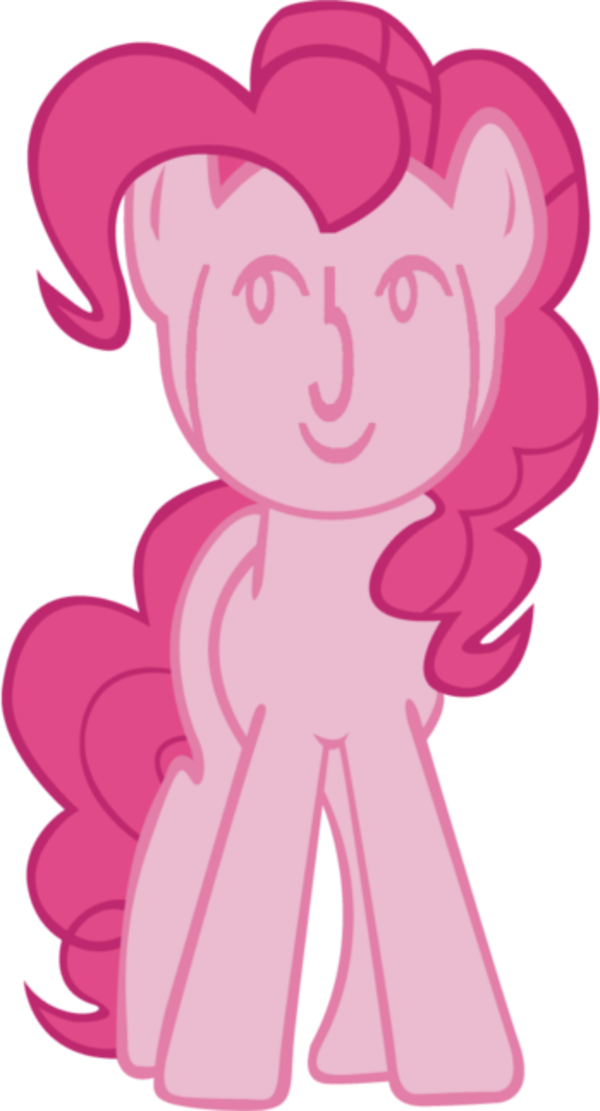 Download / Lenny Face - Pinkie Pie Looking Forward | Transparent PNG ...