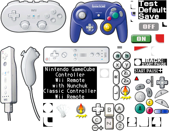 Button Configuration - Nintendo Wii Classic Controller Gamepad (594x460 ...