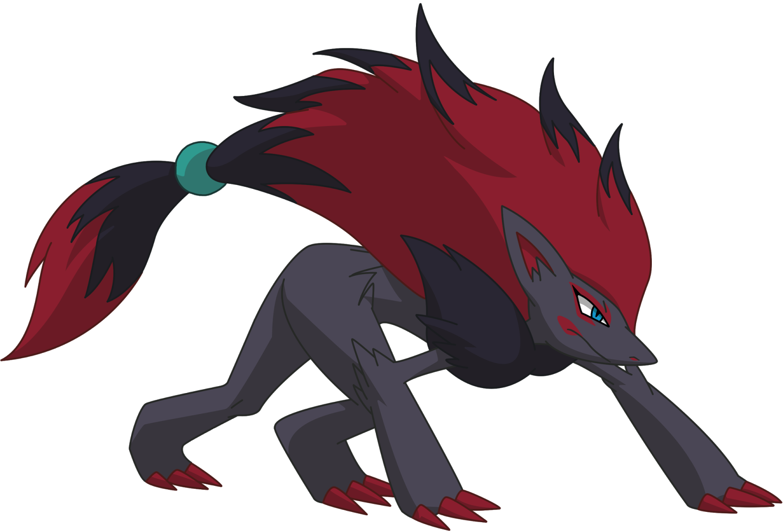 Zoroark On The Catwalk On Your Six He's Got A - Cartoon (1600x1085 ...