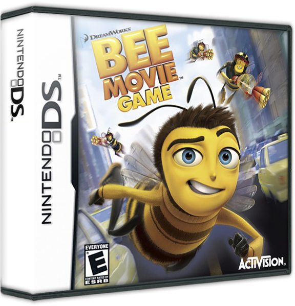 Bee Movie Game - Bee Movie Game Ps2 (587x598), Png Download