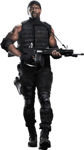 The Expendables Terry Crews - Costume (279x499), Png Download