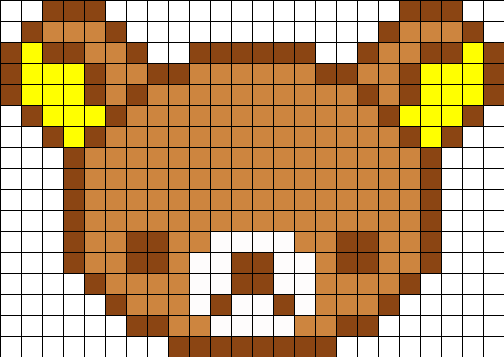 Rilakkuma Perler Bead Pattern / Bead Sprite - Rilakkuma Perler Bead ...