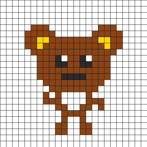 Rilakkuma Perler Bead Pattern / Bead Sprite - Police Perler Bead Ideas ...