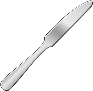 Table Knife Clip Art